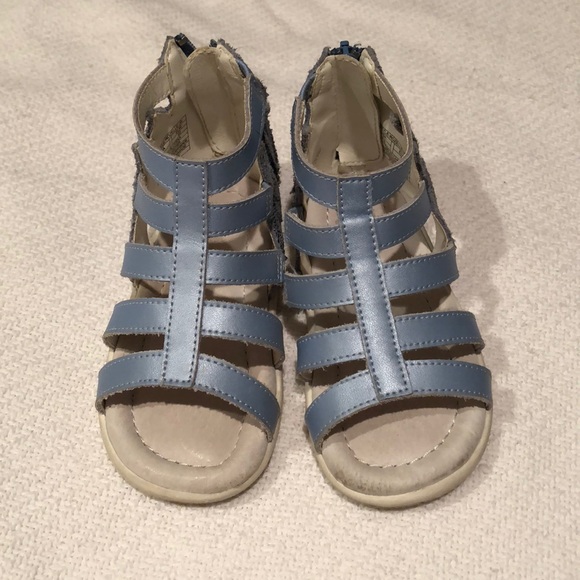 Umi | Shoes | Umi Gladiator Sandal Blue Metallic Worn 2x | Poshmark